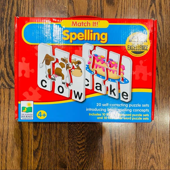 The Learning Journey | Toys | The Learning Journey Match It Spelling ...